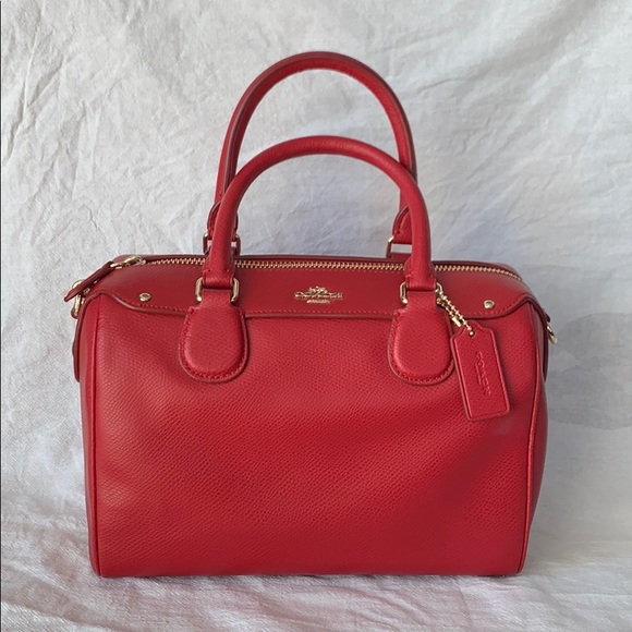 Coach | Bags | Coach Mini Crossover Satchel Red | Poshmark